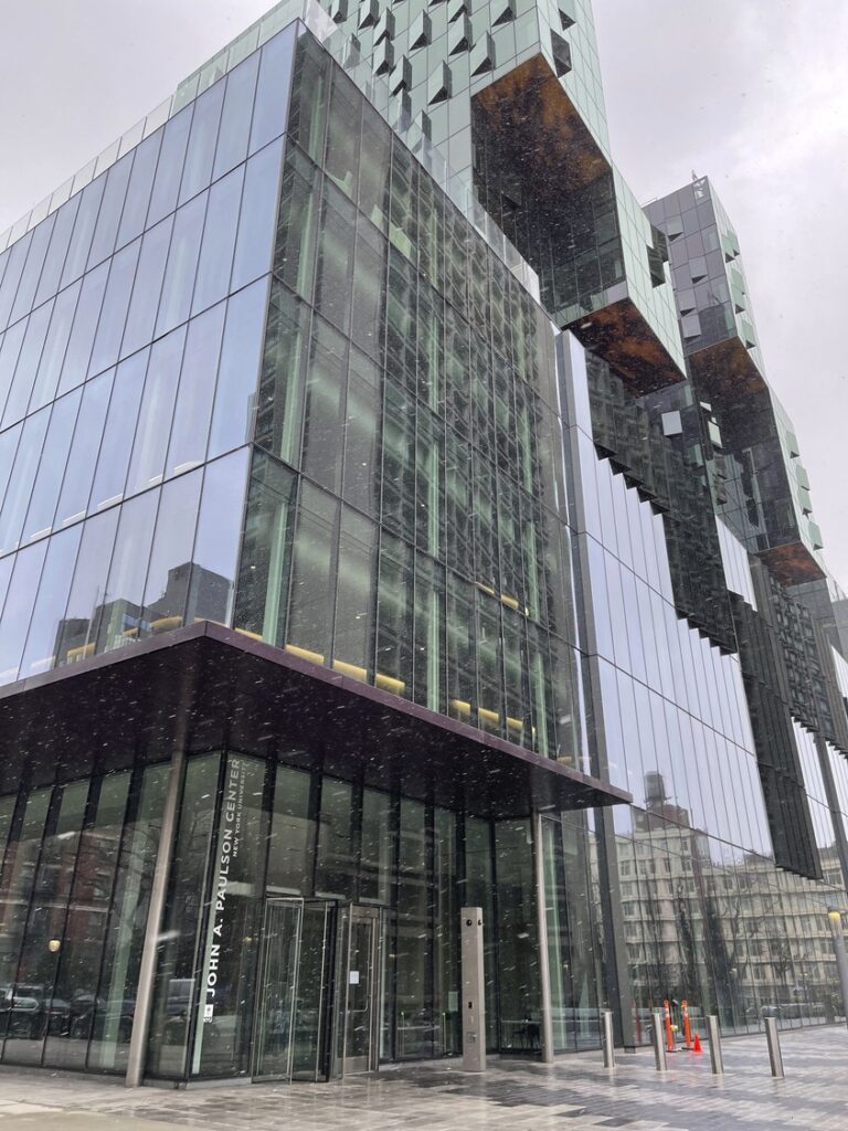NYU Paulson Center – A Place Apart from the New York City Hubbub ...